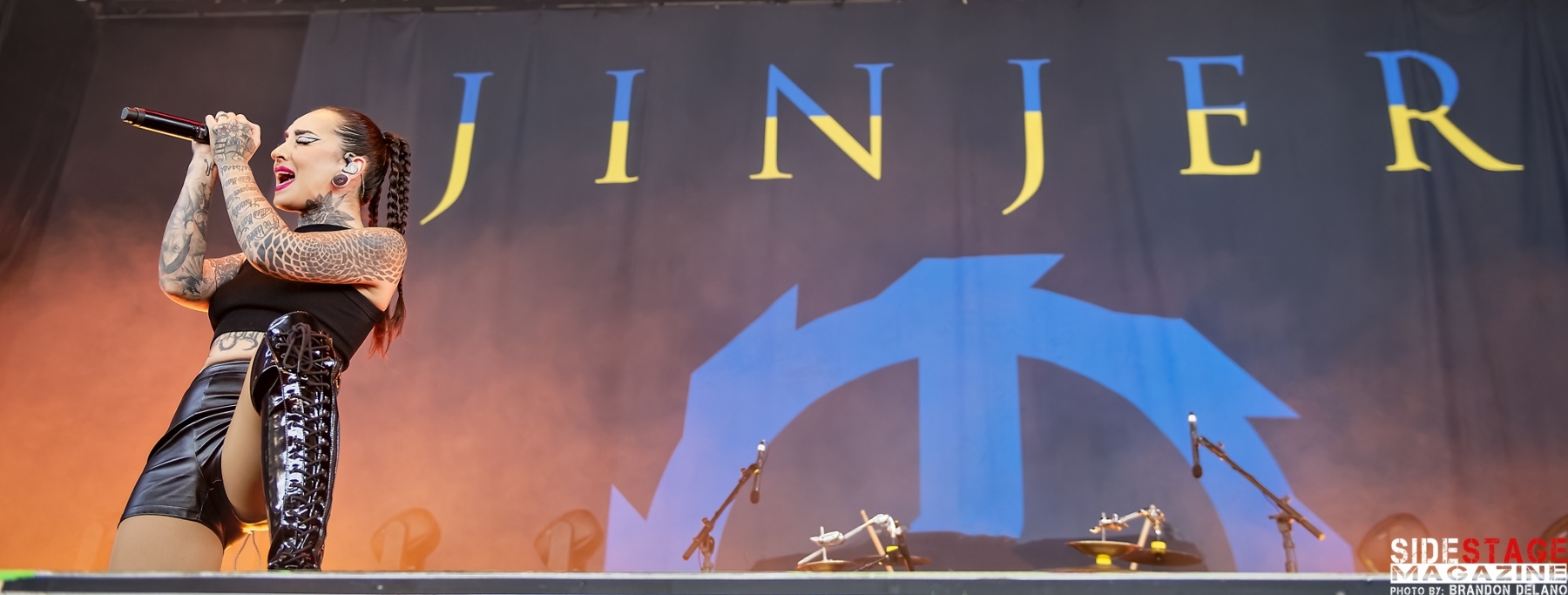 Jinjer At Jiffy Lube Live Bristow, VA 8-9-2023 Photo Gallery - Side ...