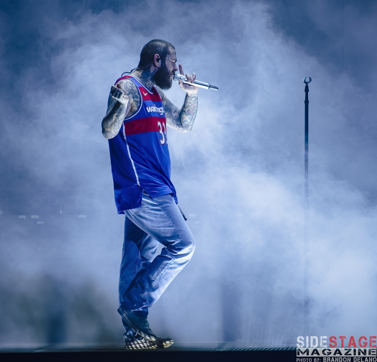 Post Malone At Capital One Arena 10-4-2022 Photo Gallery - Side Stage ...