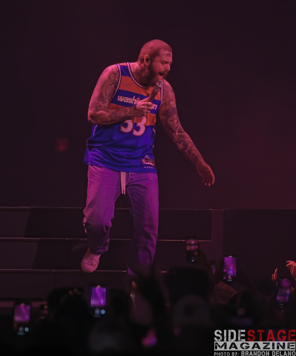 Post Malone At Capital One Arena 10-4-2022 Photo Gallery - Side Stage ...
