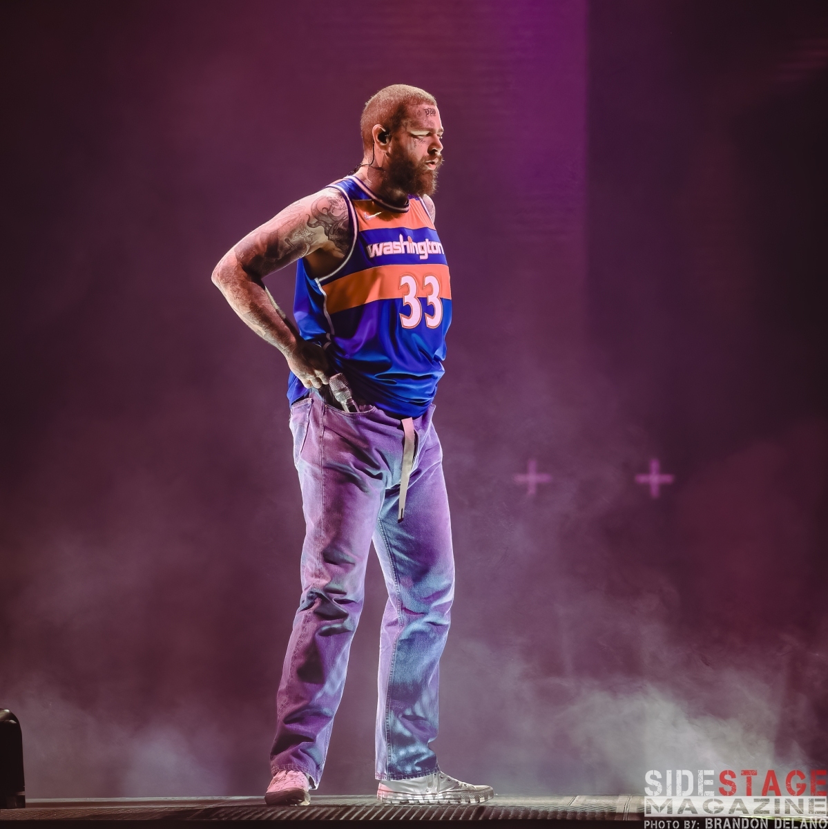 Post Malone At Capital One Arena 10-4-2022 Photo Gallery - Side Stage ...