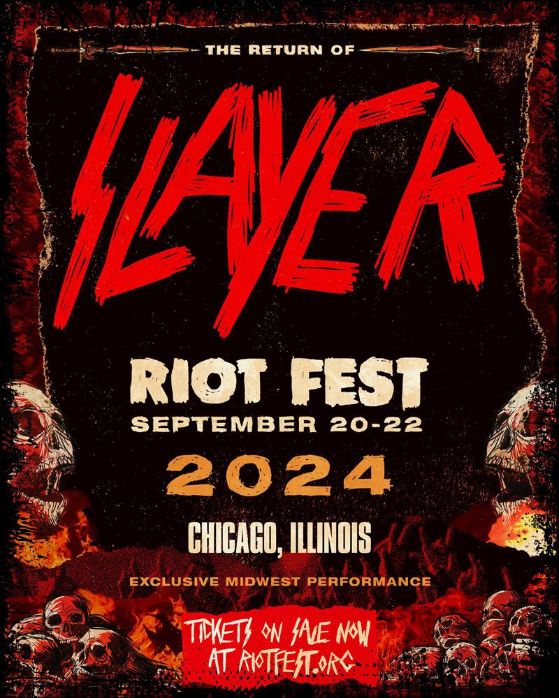 Slayer To Return to the Concert Stage - Side Stage Magazine