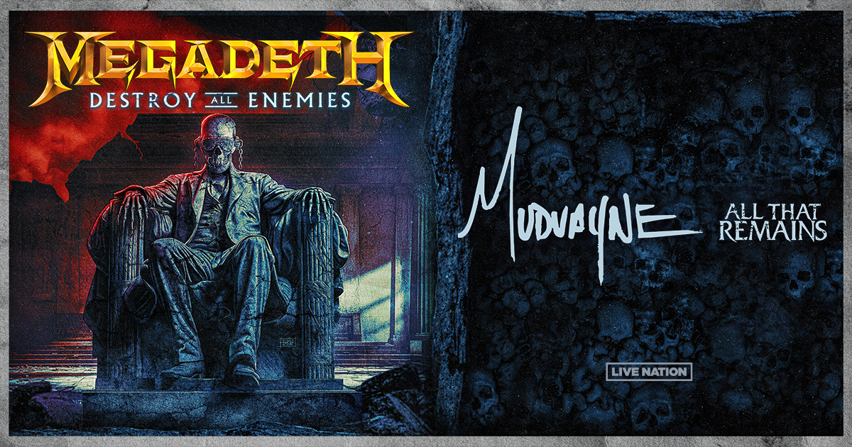 MEGADETH ANNOUNCES DESTROY ALL ENEMIES U.S. TOUR - Side Stage Magazine