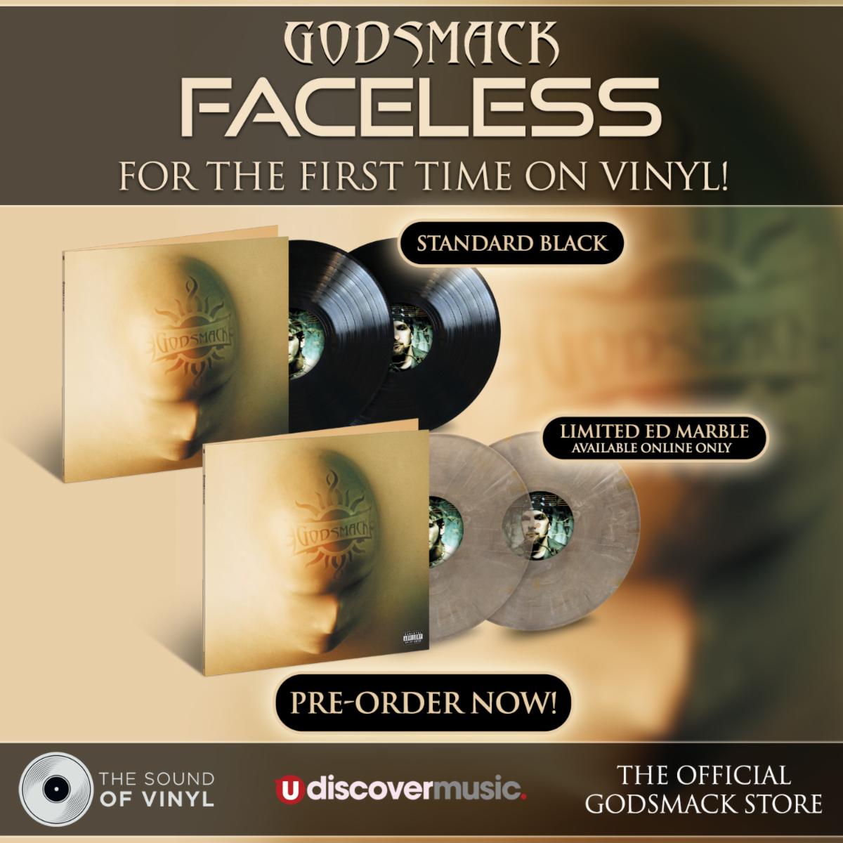 Godsmack to release 'Faceless' on vinyl for first time ever - Side ...