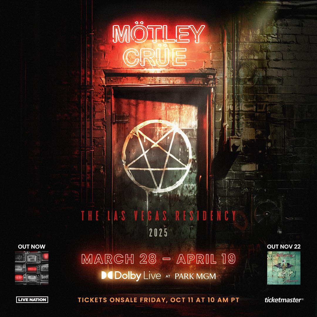 Mötley Crüe Announces 2025 Las Vegas Residency - Side Stage Magazine
