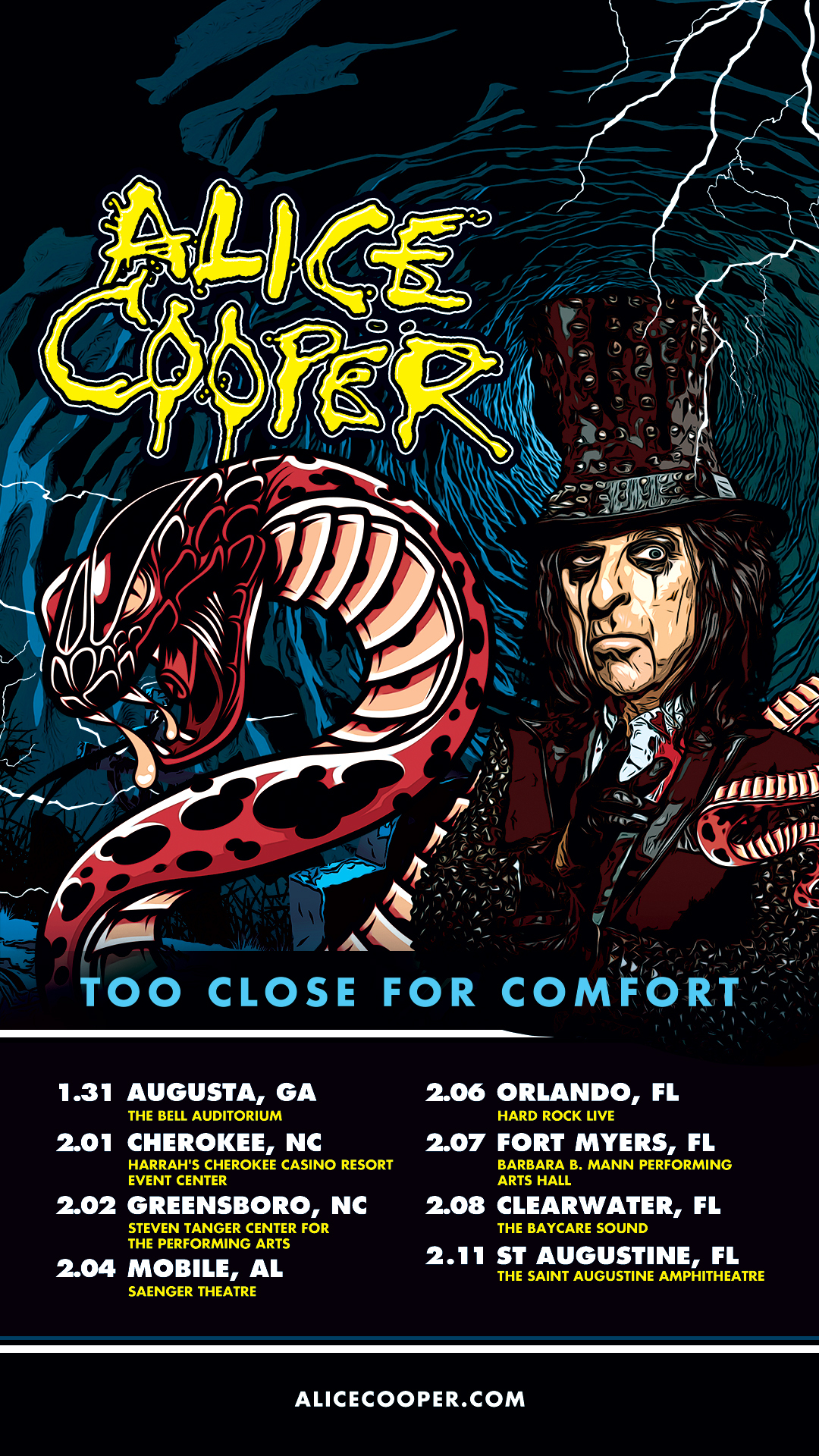 Alice Cooper Tour Update - Side Stage Magazine