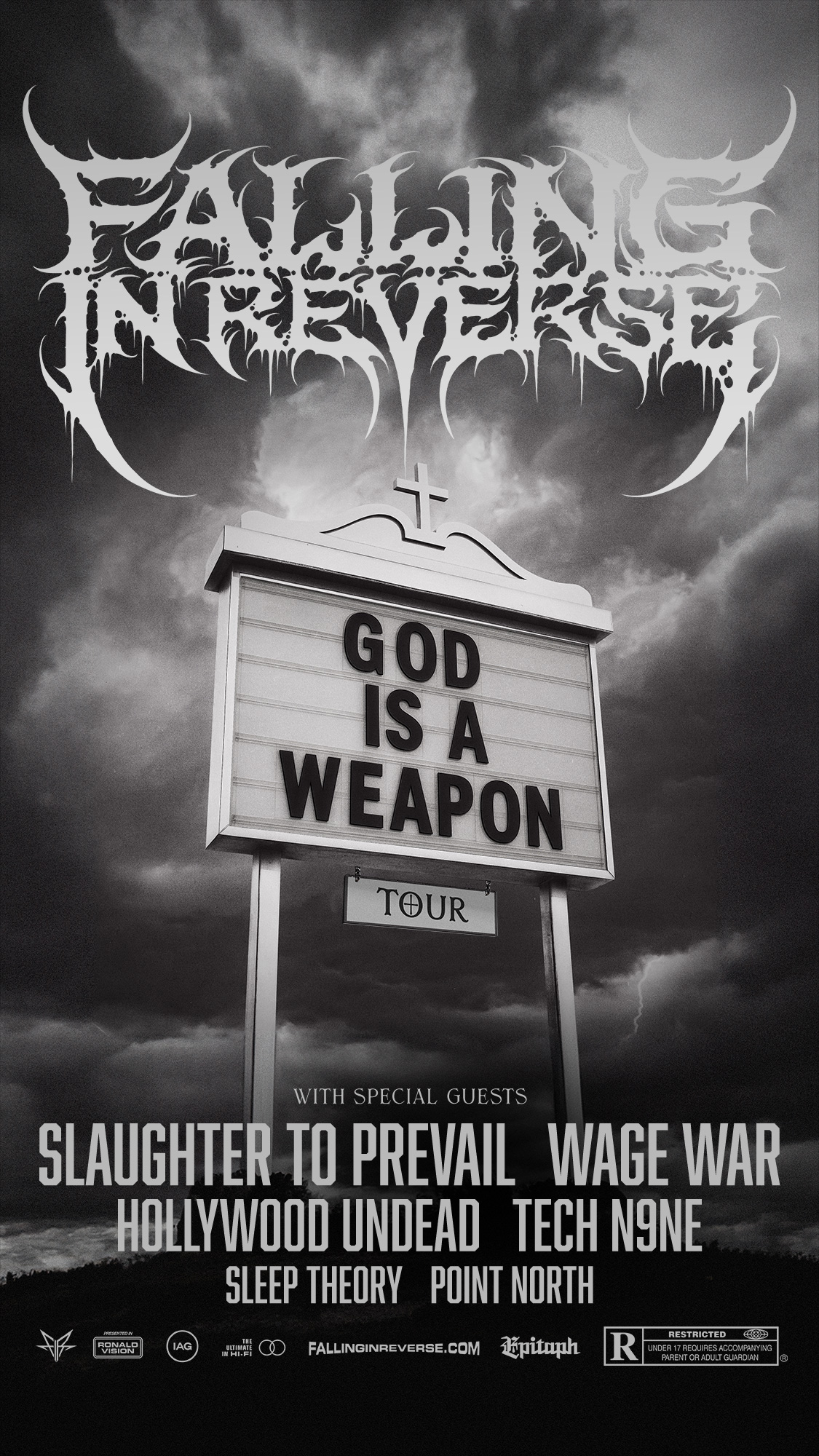 Falling In Reverse Announce Massive Summer 2025 Headline Tour - Side ...