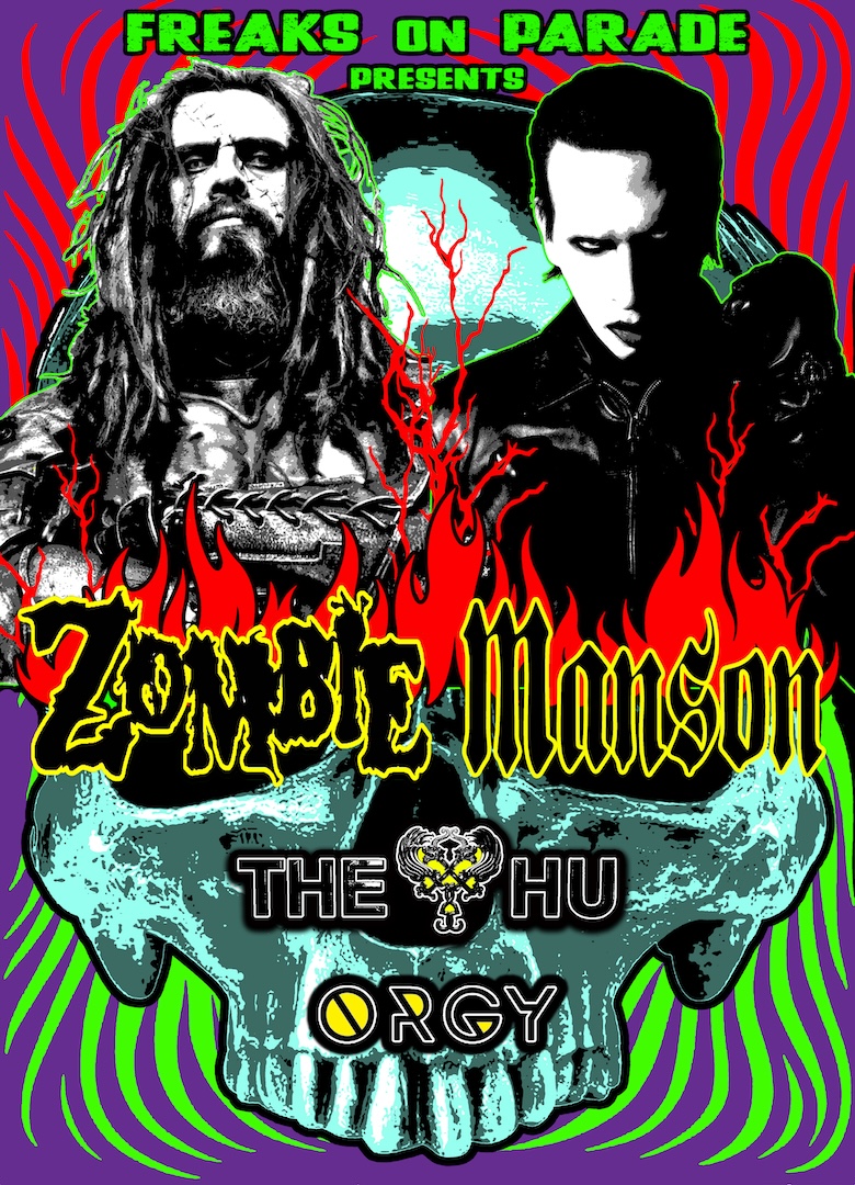FREAKS ON PARADE PRESENTS: ROB ZOMBIE & MARILYN MANSON 2026 SUMMER CO ...